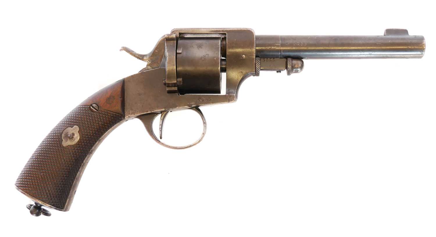Francotte Swedish M.1871 11mm revolver, serial number