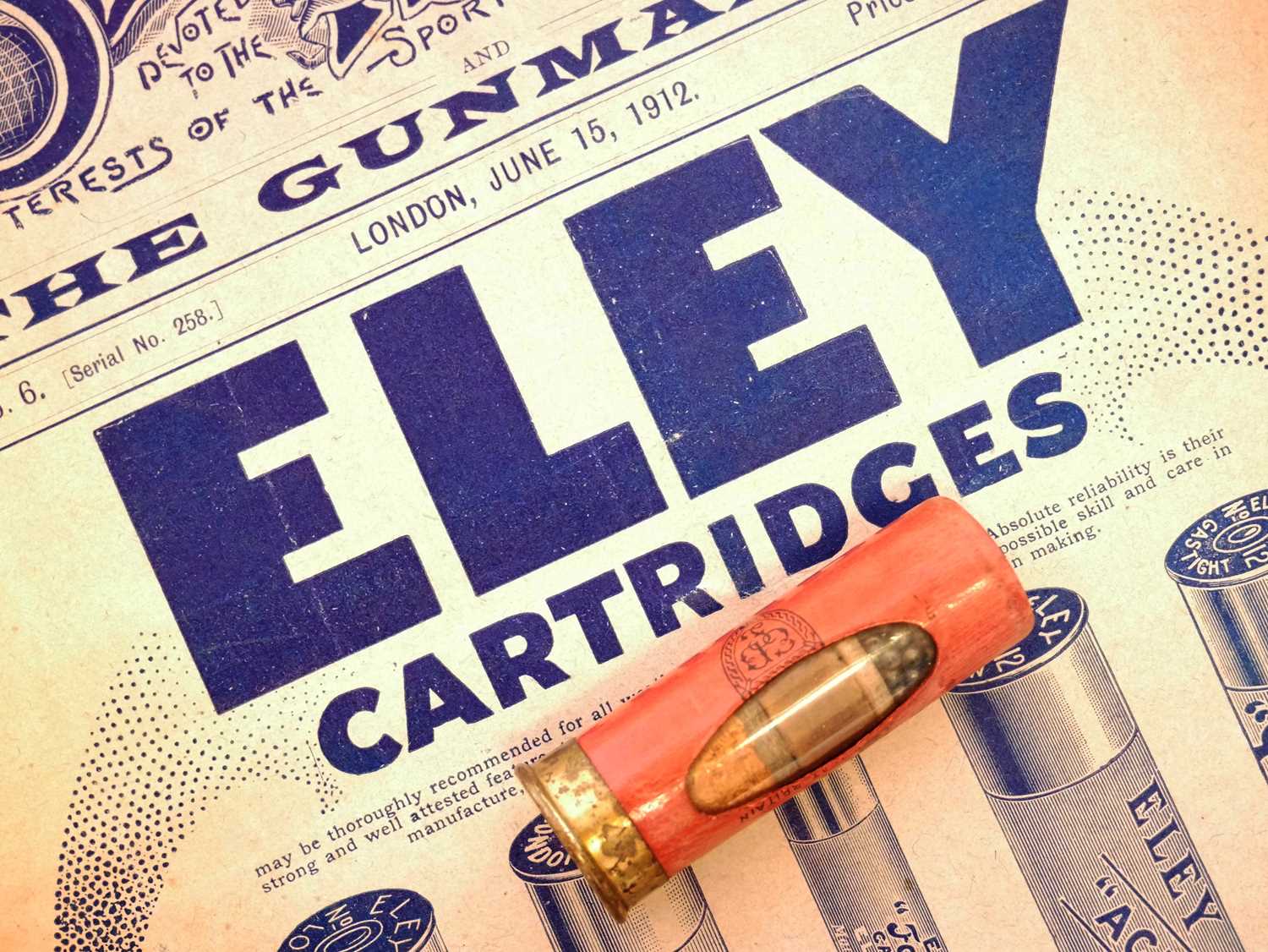 Lot 510 - Inert 12 bore Eley Maximum window dummy