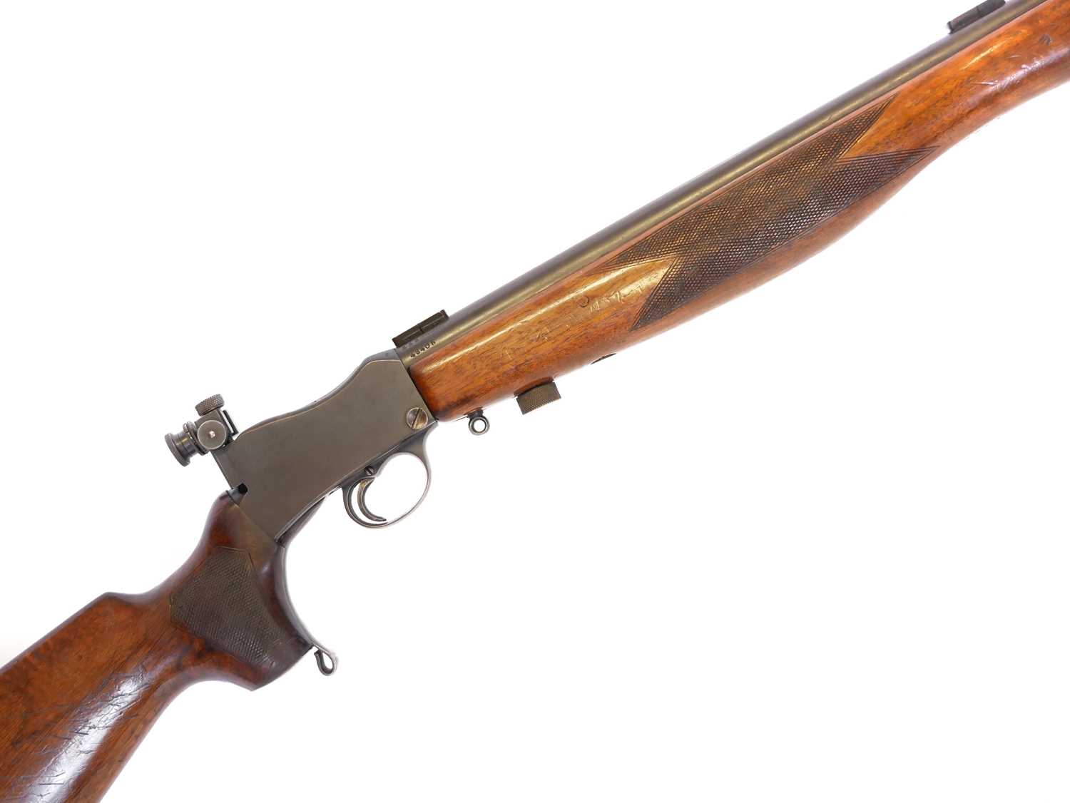 Lot 350 - BSA .22 Martini action target rifle, serial