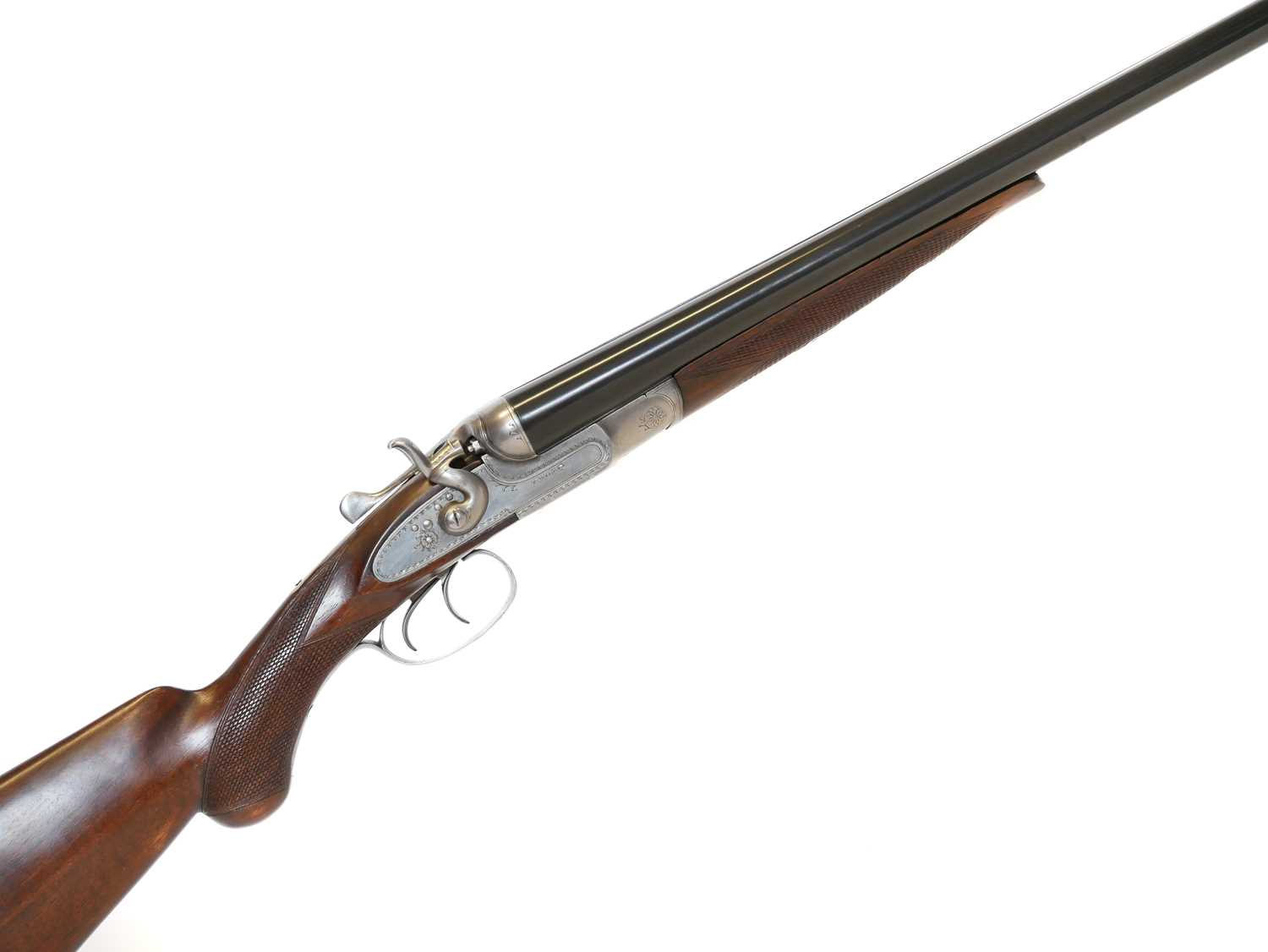 T. Wild 12 bore side by side hammer gun, serial number