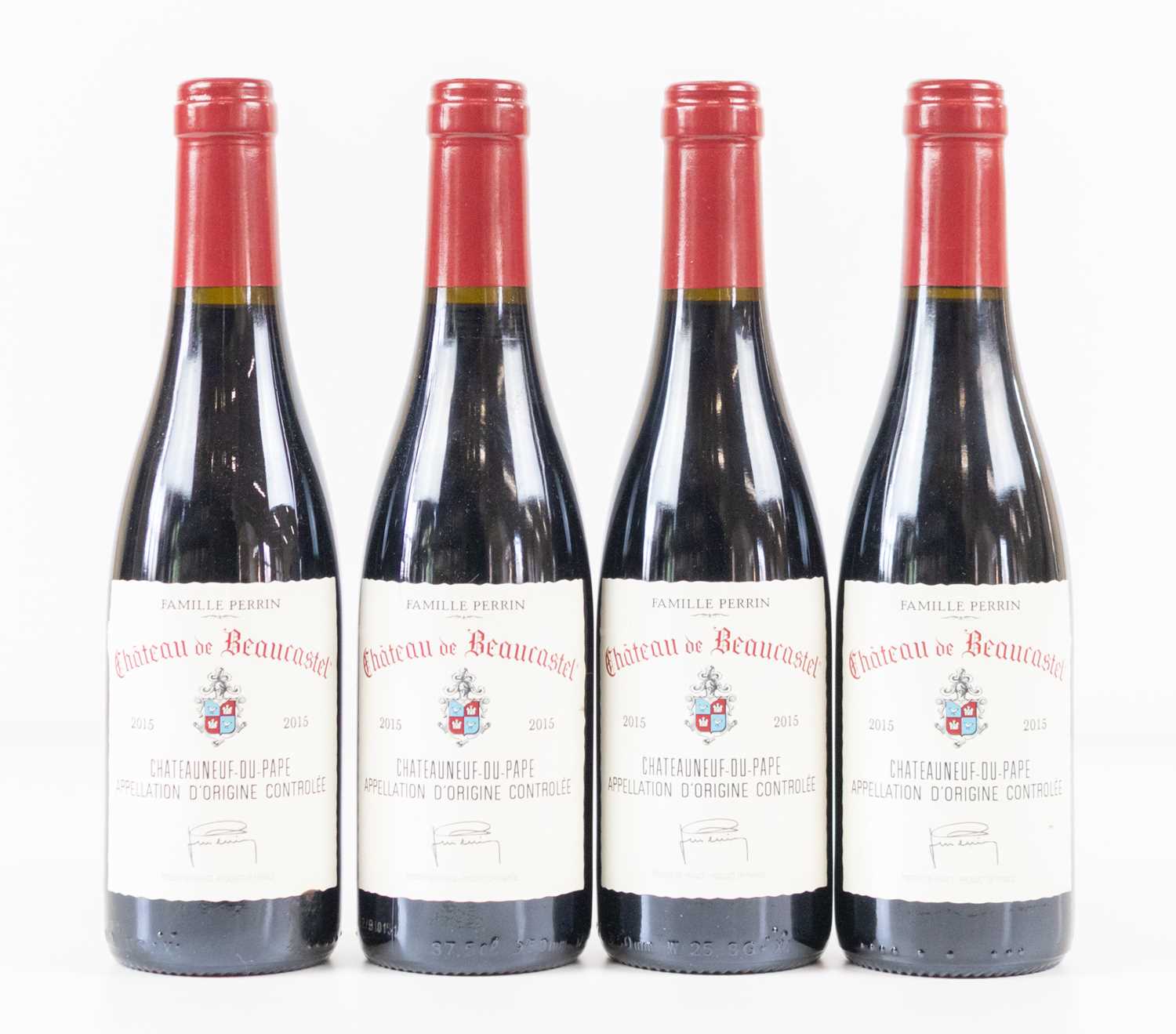 Lot 46 - 4 Half bottles Chateauneuf du Pape Chateau de