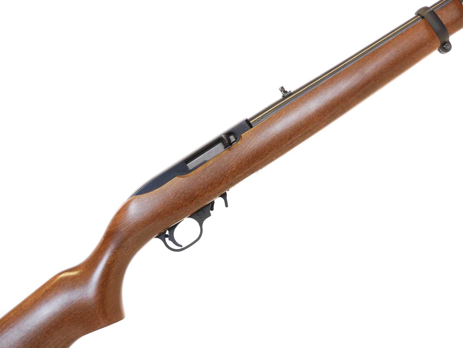 Ruger 10-22 semi automatic .22lr rifle with moderator,