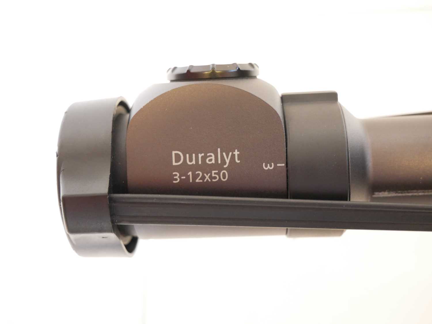 Lot 662 - Zeiss Duralyt 3-12 x 50 telescopic sight,