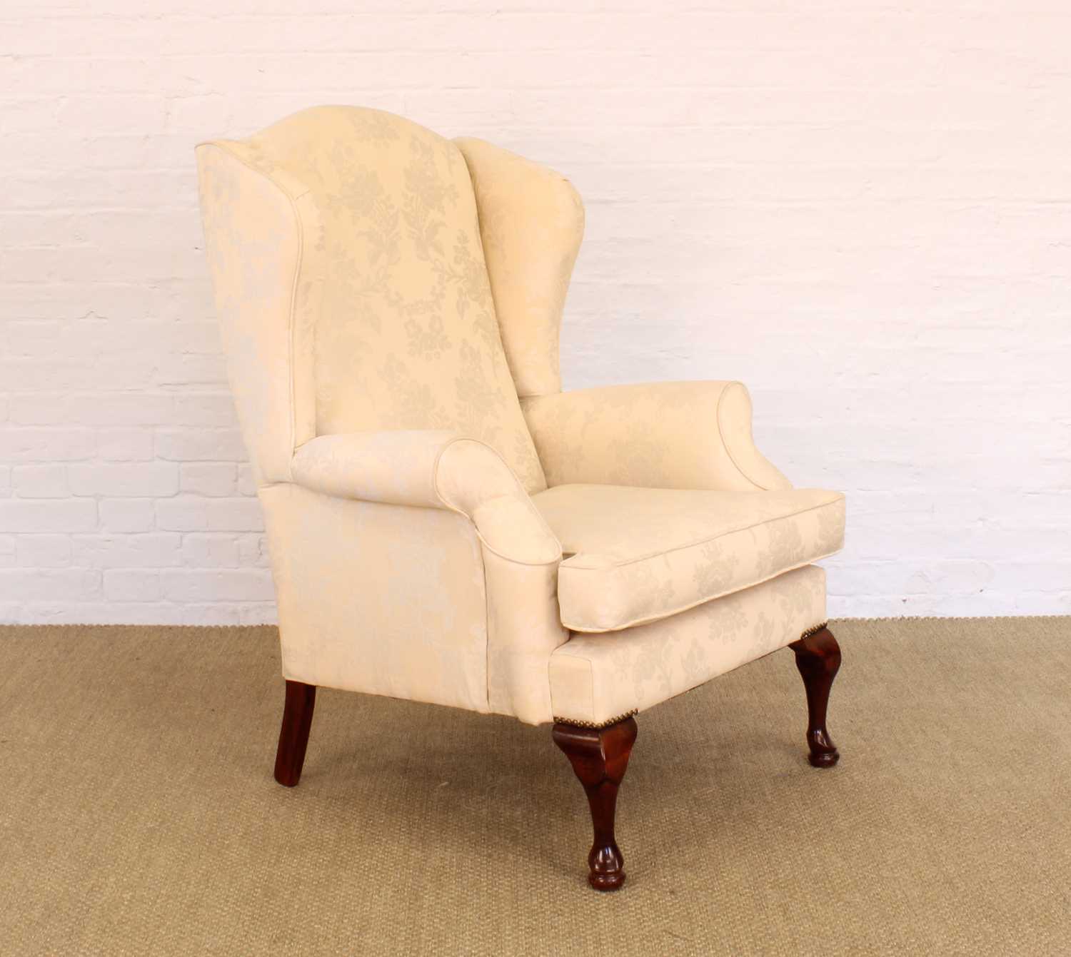 Lot 266 - A Reproduction Georgian Style Wingback