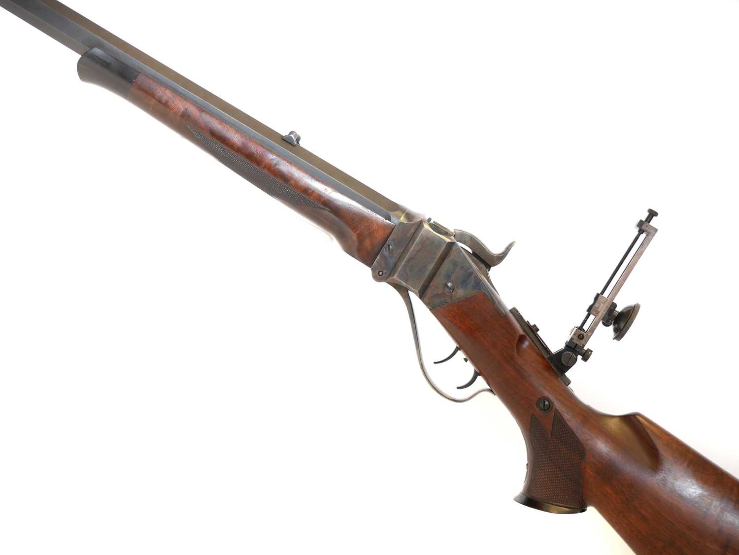 Lot 317 - Shiloh 'Old Reliable' 50-90 Sharps rifle,