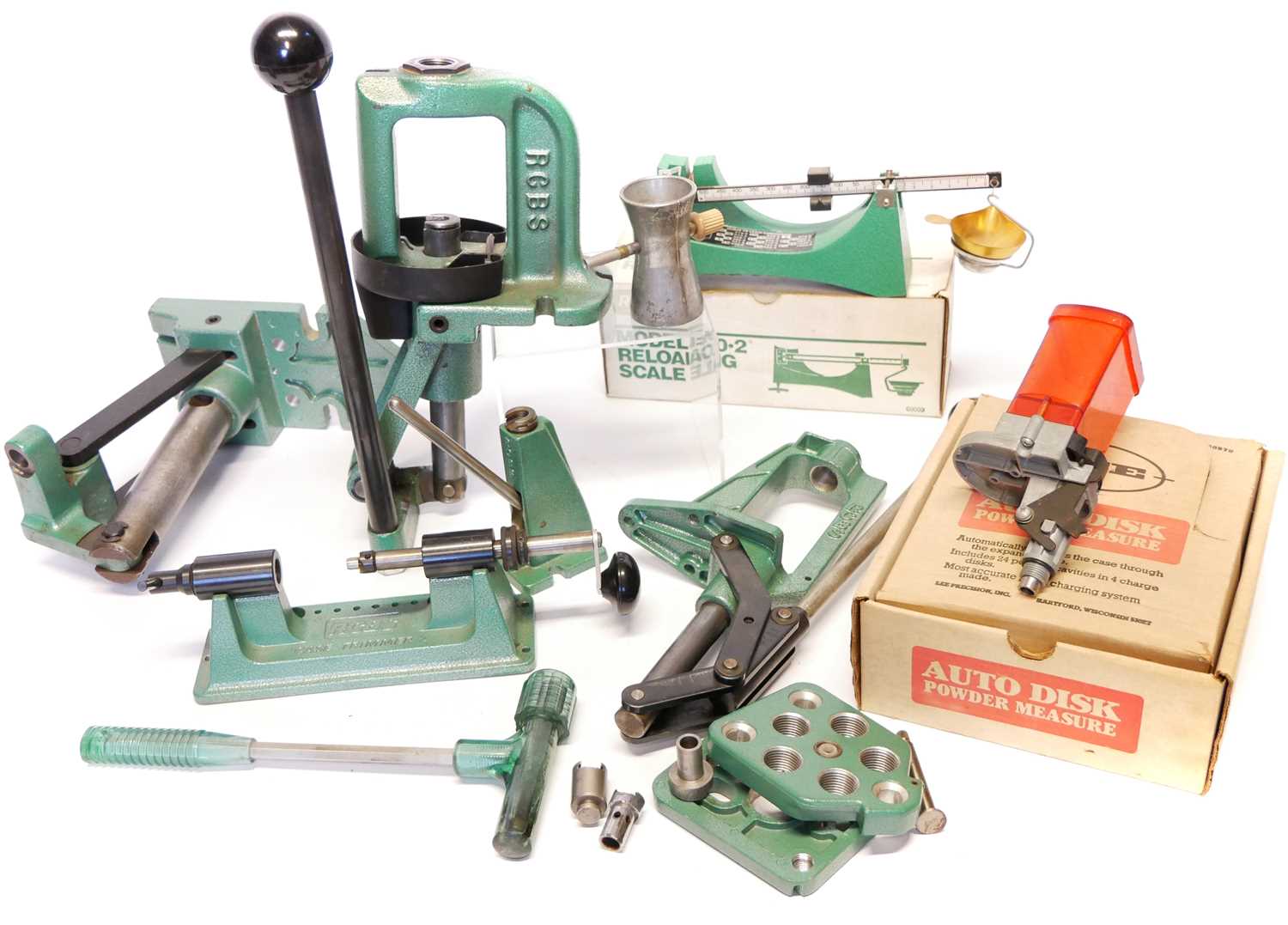Lot 757 - RCBS reloading tools, to include an RCII