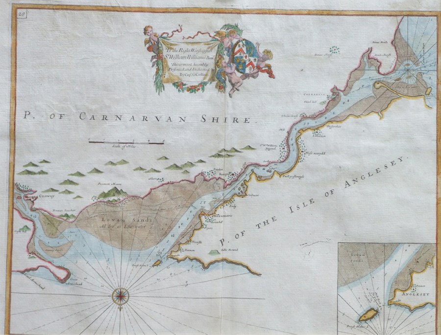 Lot 83 - The Menai Straits by Capt. Collins.