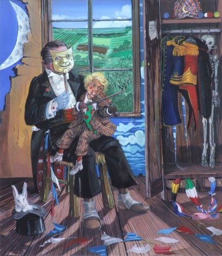Lot 405 - Francis Wainwright, The Ventriloquist,
