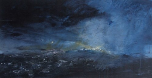 Lot 485 - David Baumforth, Heavy Seas from the Marine