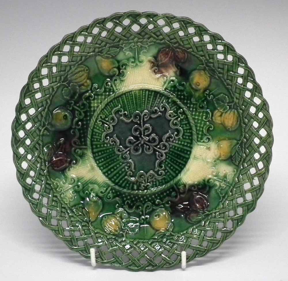 Lot 93 - Whieldon plate circa 1760, with pierced