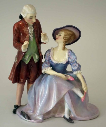 Lot 275 - Royal Doulton The Court Shoemaker.