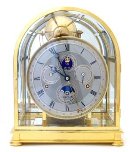 Lot 656 - Regal Century Bracket Clock by Sewills.