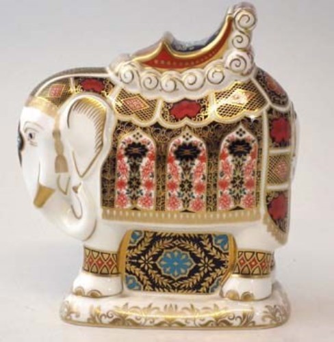 Lot 174 - Crown Derby Elephant