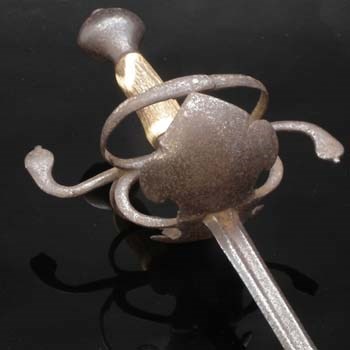 Lot 55 - 17th century rapier.