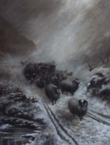Lot 586 - Herbert St. John Jones, The Storm, oil