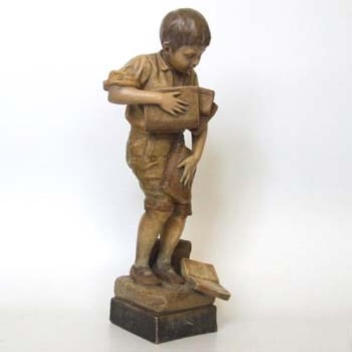 Lot 547 - Goldscheider figure