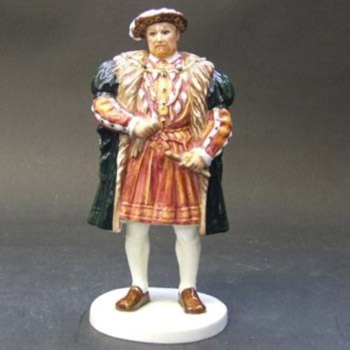 Lot 635 - King Henry VIII figure with box and