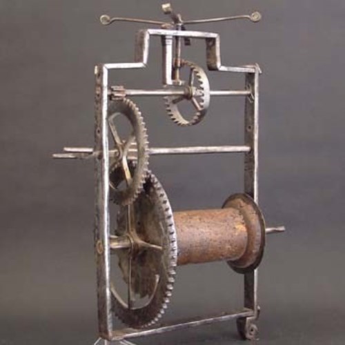 Lot 450 - Weight driven spit