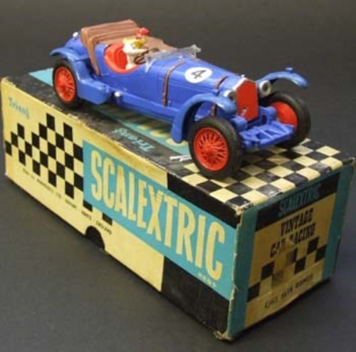 Lot 44 - Scalextric Alfa Romeo C65 in blue boxed
