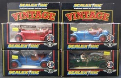 Lot 324 - Four Scalextric Vintage Collection boxed