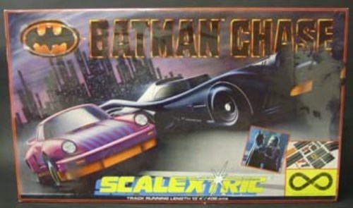 Lot 374 - Scalextric Batman chase set