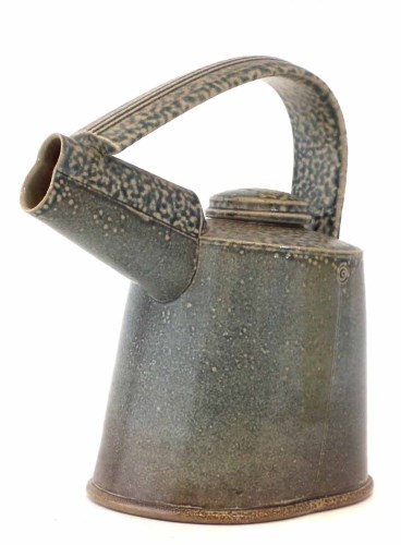 Lot 242 - Walter Keeler (1942-) gun barrel teapot,