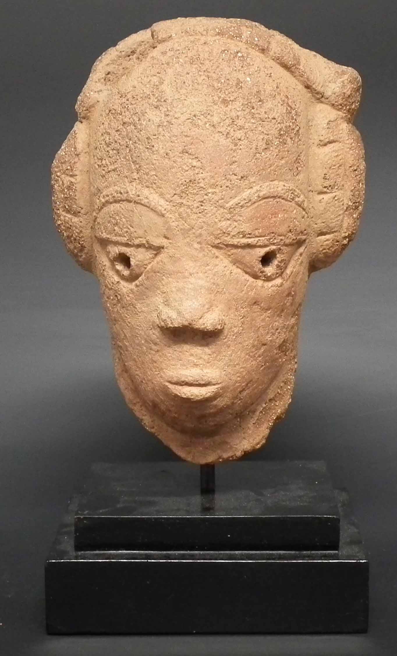 Lot 21 - Nok Terracotta head, 22cm high All lots in