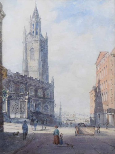 Lot 577 - J.I. Herdman, St. Nicholas Church and Mersey
