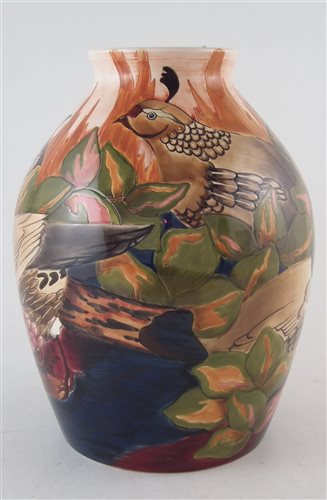 Lot 200 - Black Ryden trial vase