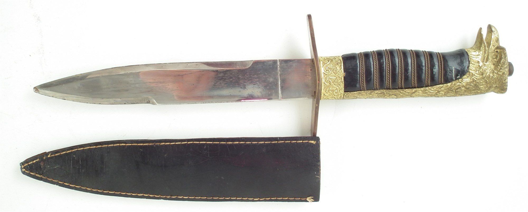 Lot 204 - Italian Fascist youth dagger and scabbard
