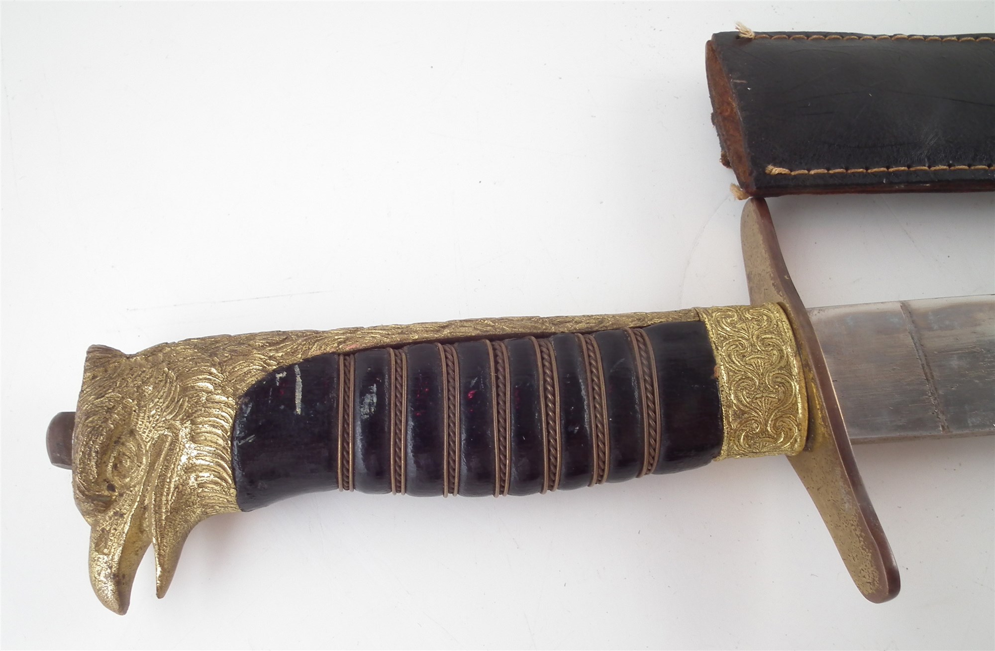 Lot 204 - Italian Fascist youth dagger and scabbard